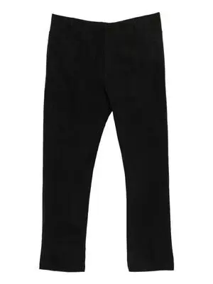 LABEL UNDER CONSTRUCTION Linen Chino Trousers - Black