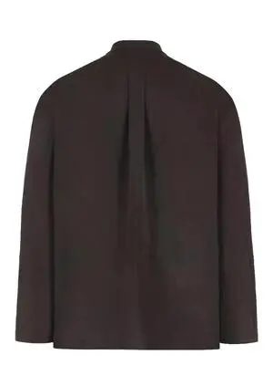 UMIT BENAN Julian Box-pleat Shirt Jacket - Brown