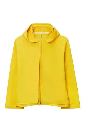 Tory Burch Oversized Waxed Canvas Jacket - Yellow