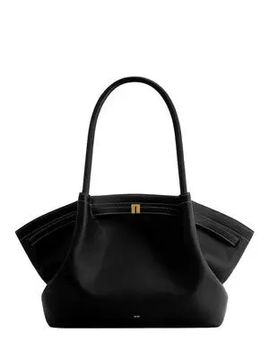 Jw Pei Hana Contrast-stitch Tote Bag - Black