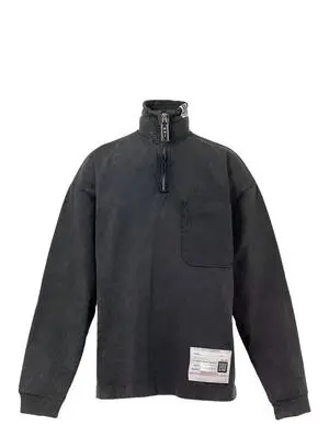 MIHARA YASUHIRO Half-zip Long-sleeve T-shirt