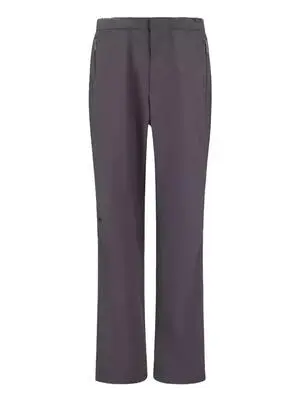 Herno Charcoal Woven Texture Trousers - Grey