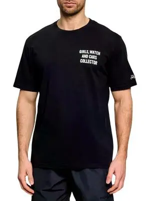 MC2 SAINT BARTH Slogan-print T-shirt - Black