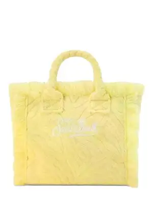 MC2 SAINT BARTH Colette Zebra-embossed Tote Bag - Yellow