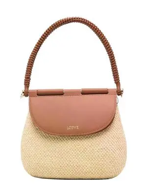 Loewe Medium Pescador Logo-detail Tote Bag - Neutrals