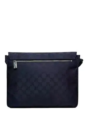 Vilebrequin Turtle Monogram Messenger Bag - Blue