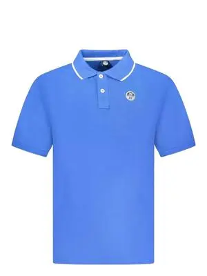NORTH SAILS Logo-embroidered Polo Shirt - Blue