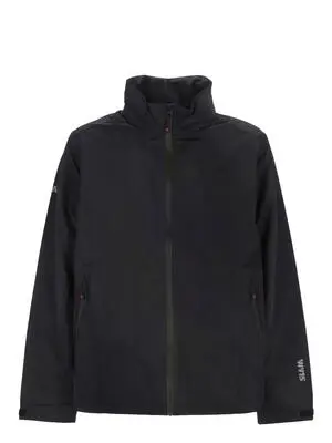 SLAM Logo Detail High-neck Jacket - Black