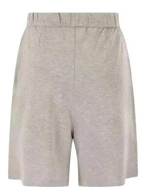 Majestic Filatures Drawstring Waist Jersey Shorts - Grey