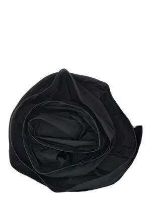 Vaquera Floral Lace Appliqué Top - Black