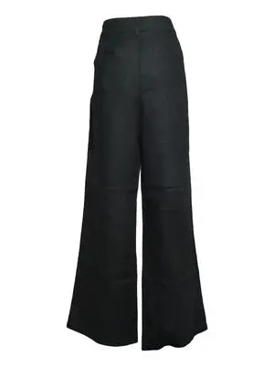JCSOPHIE Pleated Wide-leg Trousers - Black