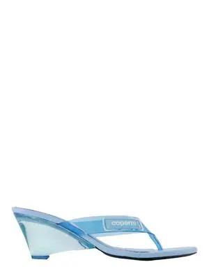 Coperni Lift Wedge Sandals - Blue