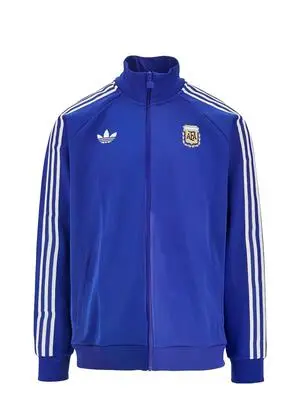 Adidas Argentina Originals Side-stripe Zipped Sweatshirt - Blue