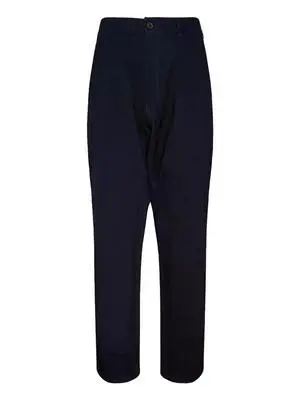 Comme Des Garçons Belt-loop Straight-leg Trousers - Blue