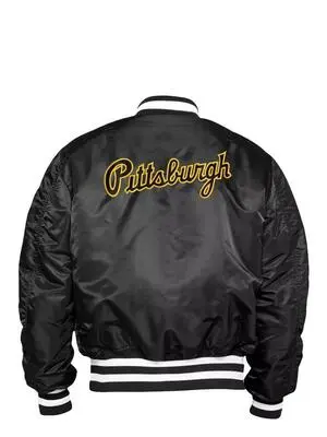 New Era Alpha Industries X Reversible Bomber Jacket - Black