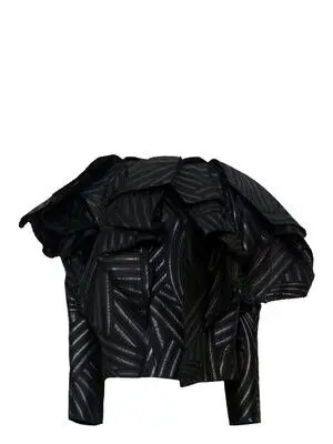 Comme Des Garçons Quilted Patchwork Jacket - Black