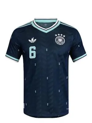 Adidas Germany Kimmich Authentic Away Jersey - Collegiate Navy Blue