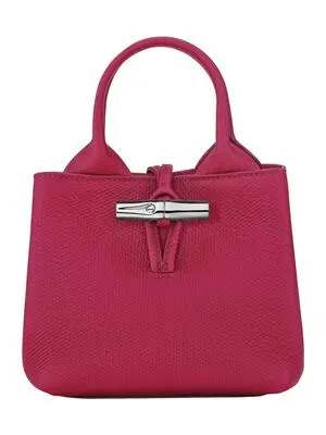 Longchamp Xs Le Roseau Tote Bag - Beetroot