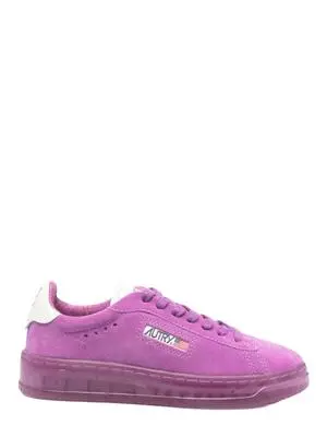 AUTRY AUTRY Dallas Perforated Suede Sneakers Electric Purple
