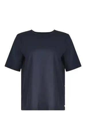 Herno Button Detail T-shirt - Black
