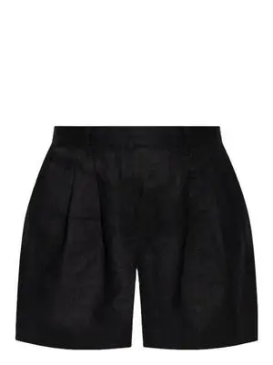 Posse Pleated Shorts - Black
