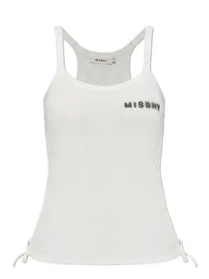 MISBHV Logo-print Sleeveless Tank Top - White