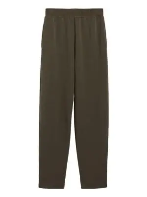 Max Mara Ribbed Waist Casual Pants - Green