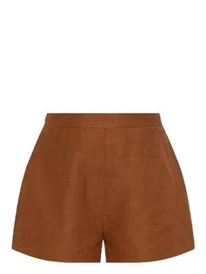 Posse Perri Tailored Shorts - Chestnut Color