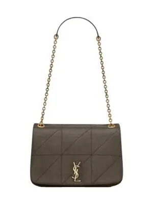 Saint Laurent Jamie 4.3 Logo Plaque Shoulder Bag - Brown