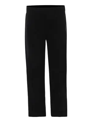 MSGM Slim-leg Trousers With Elasticated Waistband - Black