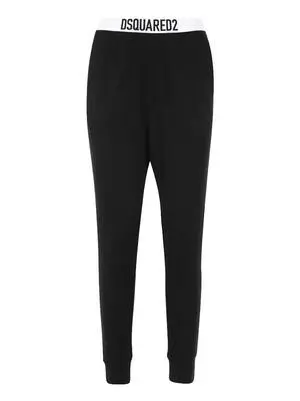 Dsquared2 Logo Casual Pants - Black