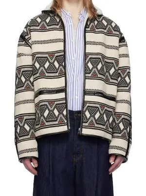 ISABEL MARANT ÉTOILE Isabel Marant Nelkis Graphic Print Jacket