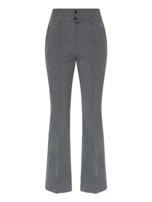 ALLSAINTS High-waisted Flared Trousers - Grey