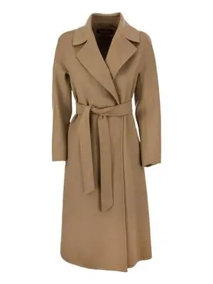 Max Mara Lapel Coat - Brown