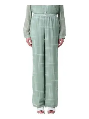 Armani Exchange Elastic Waist Casual Pants - Gray