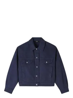 A.p.c. Long Sleeve Buttoned Jacket - Black