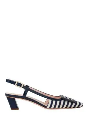 ROGER VIVIER Roger Vivier Striped Slingback Pumps