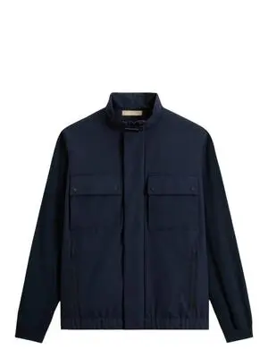 Woolrich Two-layer Hybrid Jacket - Melton Blue