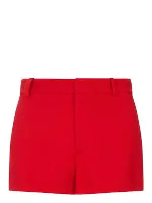 ALICEOLIVIA Alice + Olivia Tailored Shorts - Red