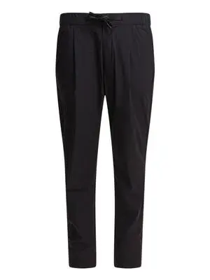 Herno Drawstring Casual Pants - Black