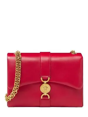 Versace Chain-linked Shoulder Bag - Red