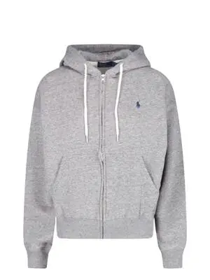 Polo Ralph Lauren Polo Ralph Lauren Zip-Up Hoodie Grey