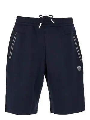 EA7 EA7 Emporio Armani Logo Patch Drawstring Shorts