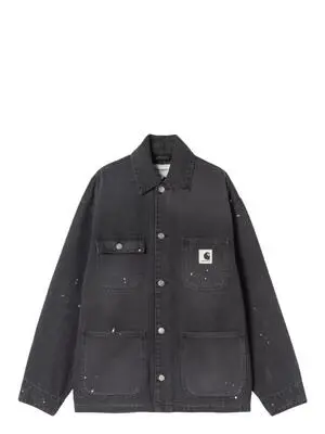 Carhartt Work In Progress Distressed Work Jacket - Black