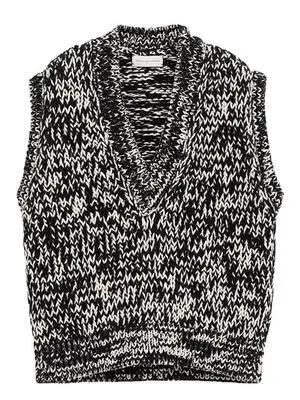 Dries Van Noten Knitted Vest - Black