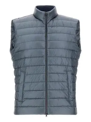 Herno Quilted Sleeveless Vest - Midnight Teal
