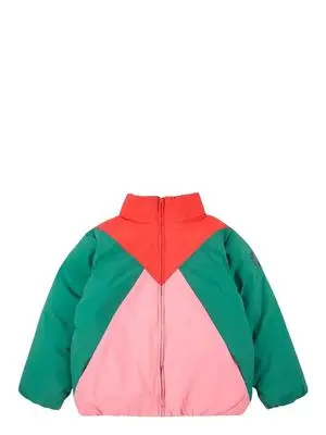 BOBO CHOSES Long Sleeve Cotton Coat - Green