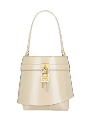 Givenchy Shark Lock Bucket Bag - Natural Beige