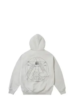 PALACE Paltruvian Tri Hoodie - Concrete Grey