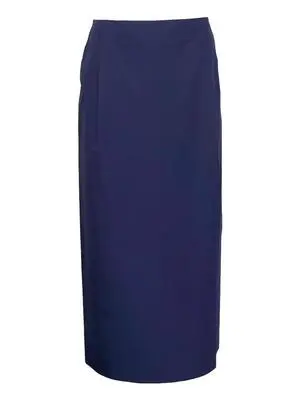 Sofie D'hoore Darted Pencil Skirt - Blue